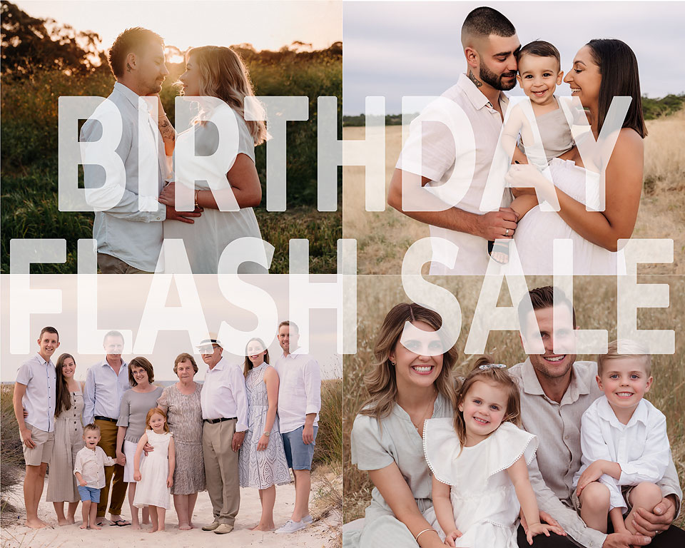 BIRTHDAY FLASH SALE | Melissa Alagich Photography